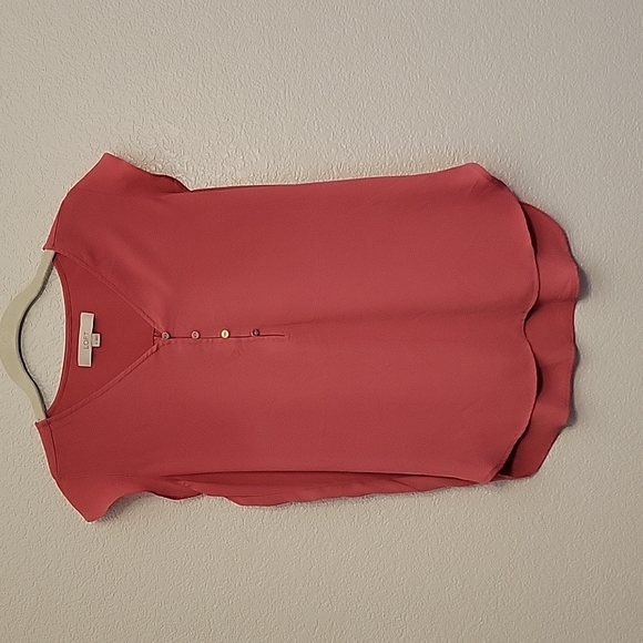 LOFT | Tops | Loft Cap Sleeve Blouse | Poshmark